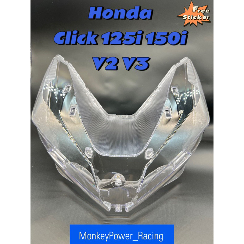 HONDA Click 125i /150i V2 V3 Headlight Lens Motorcycle lens Click ...