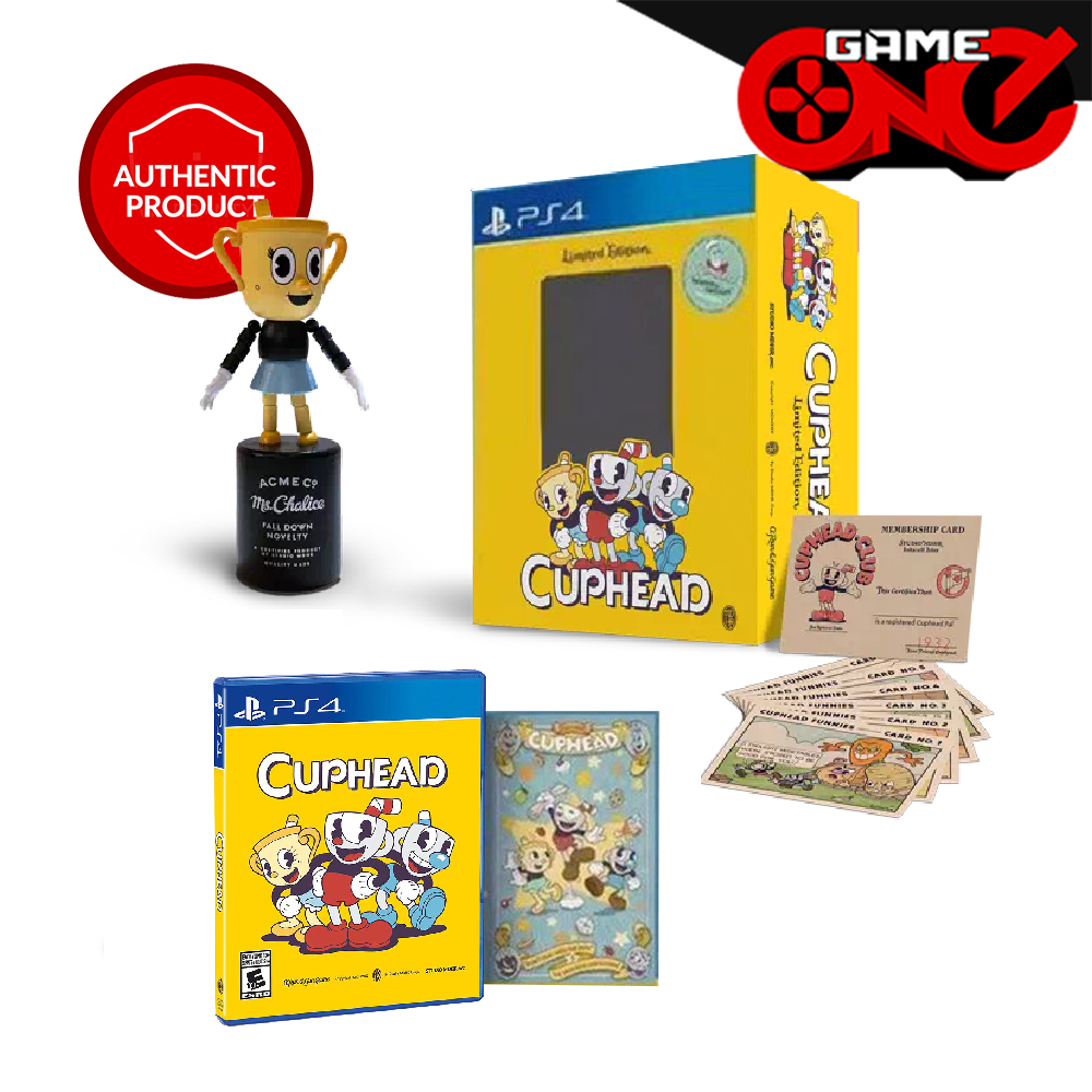PlayStation PS4 Cuphead Limited Edition R1 | Shopee Philippines