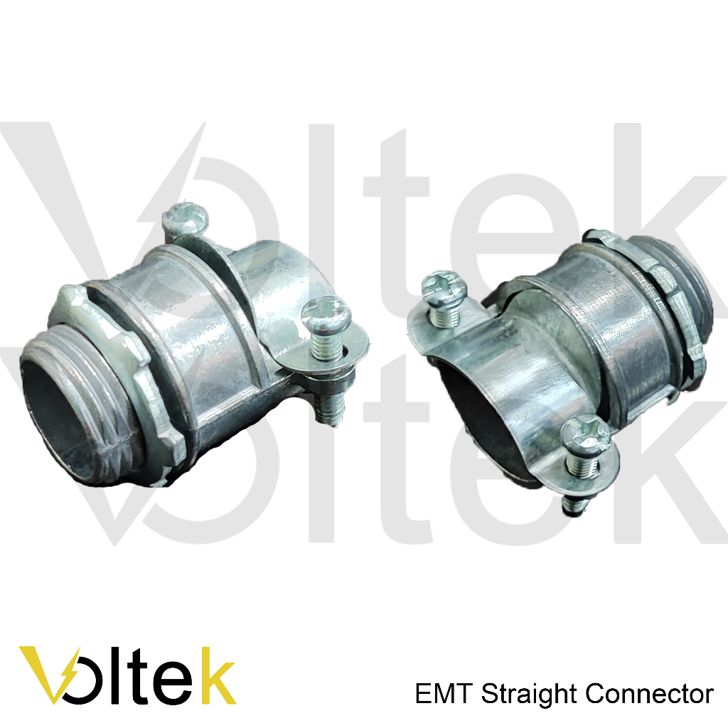EMT conduit fittings and emt connector size 1/2, 3/4, 1 emt straight connector emt coupling ...
