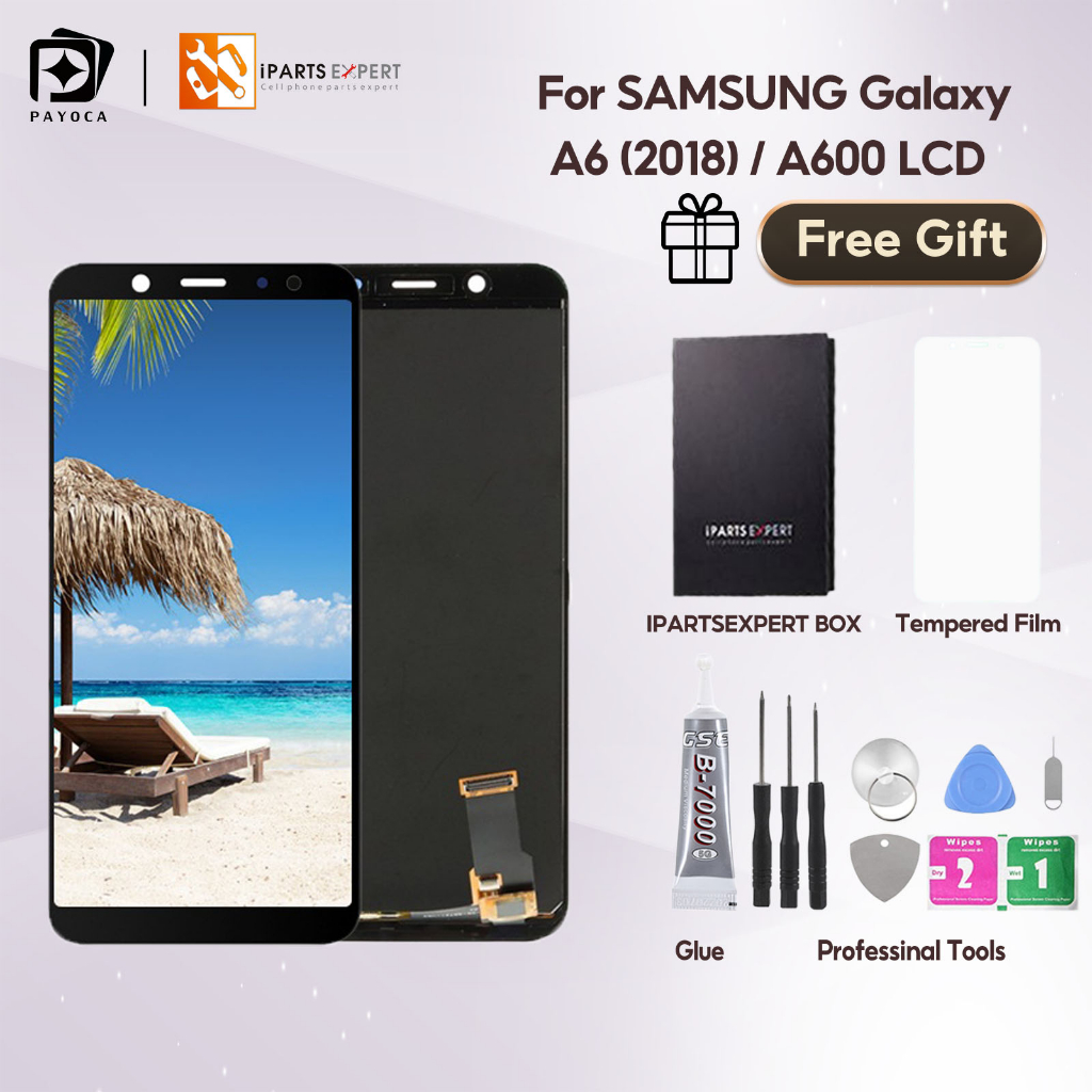 IPARTSEXPERT Original LCD For Samsung Galaxy A6 2018 A600 LCD Touch ... IPARTSEXPERT Original LCD For Samsung Galaxy A6 2018 A600 LCD Touch ...
