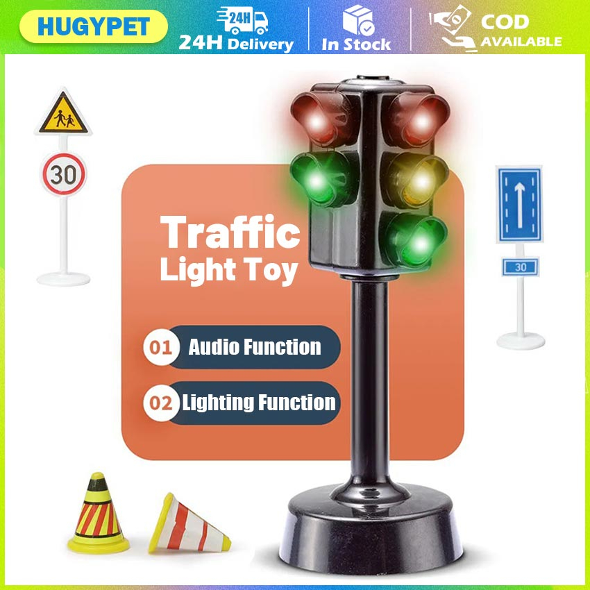 Kid Traffic Light Toy Traffic Safety Education Props Learn Traffic ...