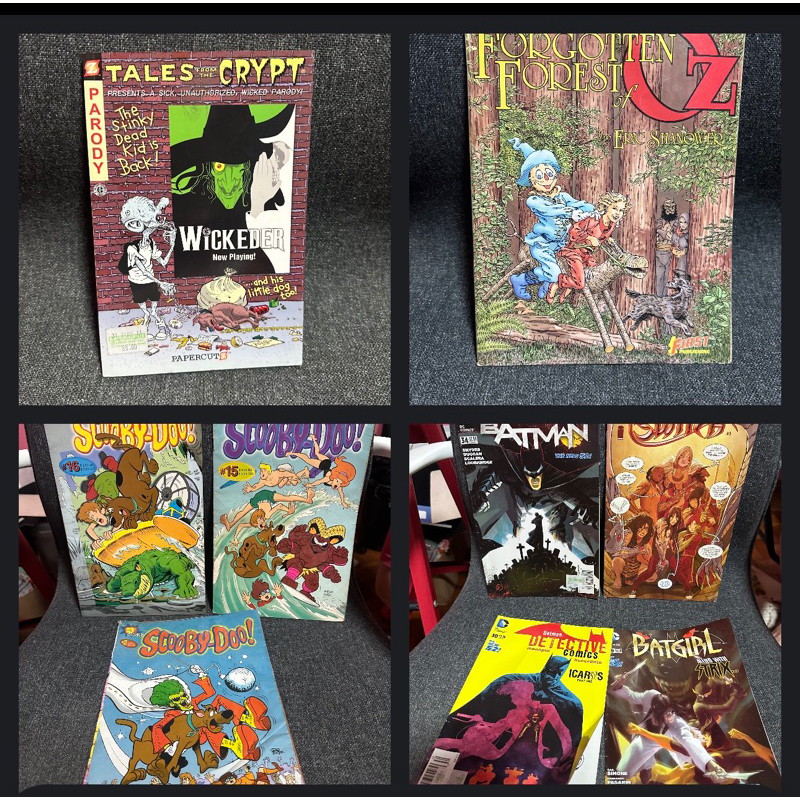 Random Comic Books (Tales of the Crypt, Batman, Scoobydoo, etc ...