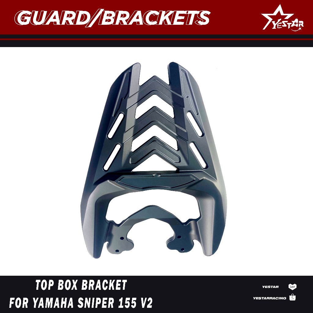 Yestar Top Box Bracket For yamaha Sniper 155 V2 Motorcycle Accesories ...