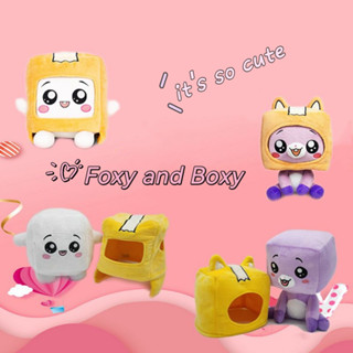 Lankybox Plushie Foxy Lankybox Foxy and Boxy Stuff Toys Lankybox Box ...