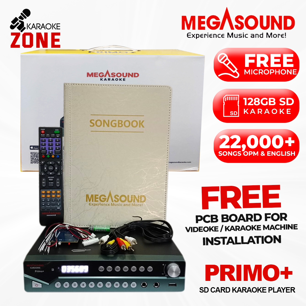 Megasound Ms Primo Plus / SD Karaoke Player / 128GB / 22000+ OPM and ...