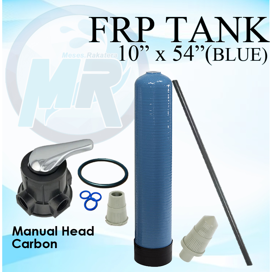 FRP Tank 10x54 Head with Manual or Digital Head(Carbon or Softener) (No ...