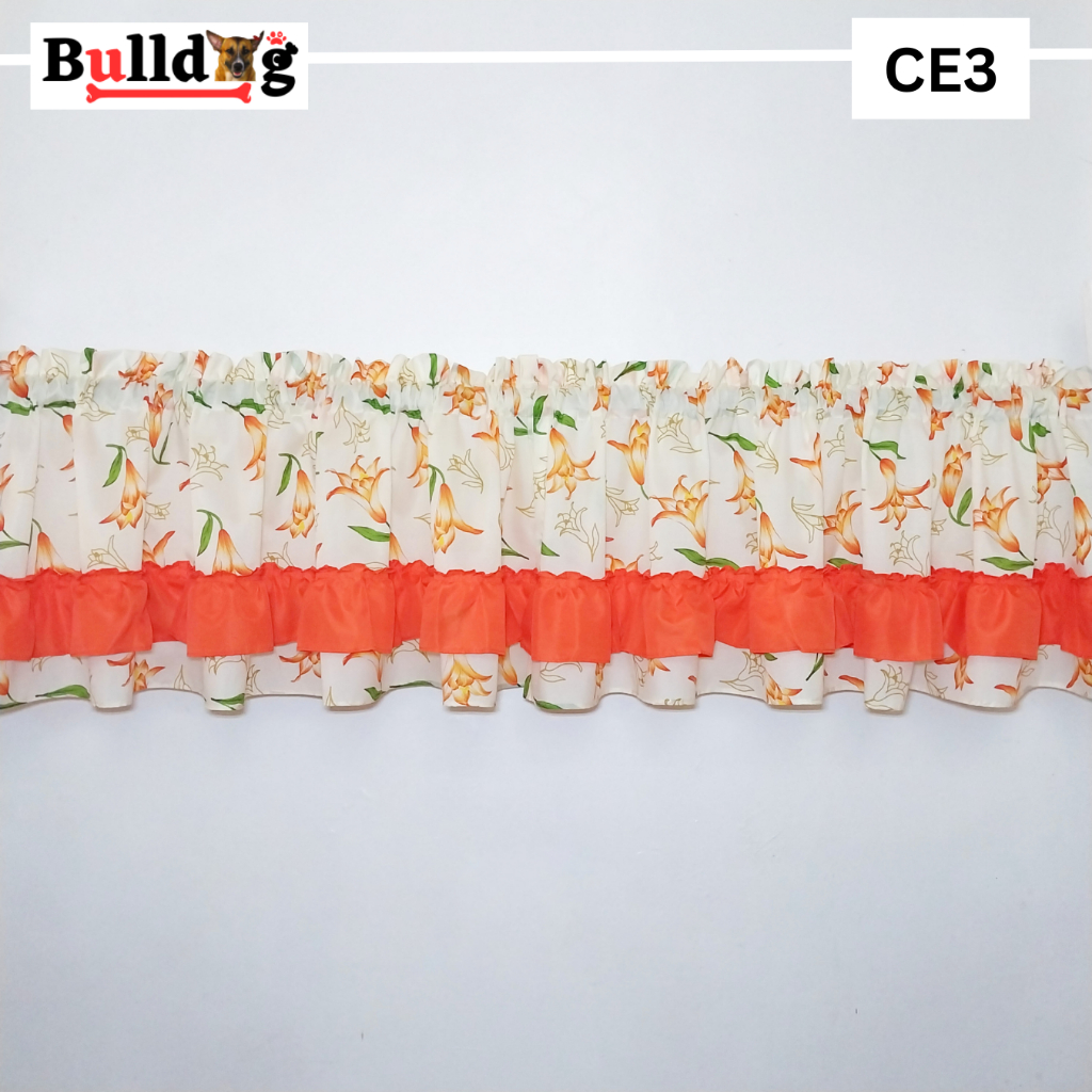 SCHOOL CLASSROOM CURTAIN/ VALANCE RECTANGULAR CUT 60X15 INCHES | Shopee ...
