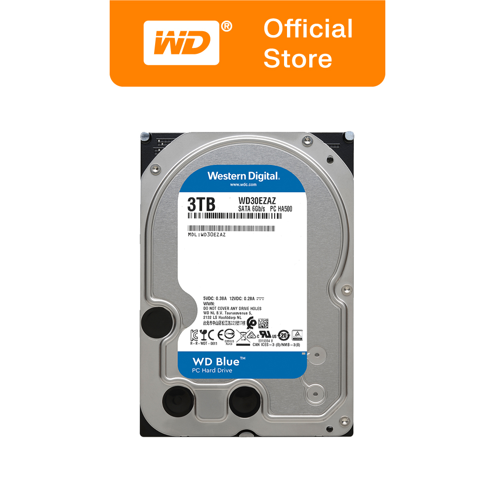 Western Digital WD Blue™ SATA 3.5" Internal HDD Storage (1TB / 2TB ...
