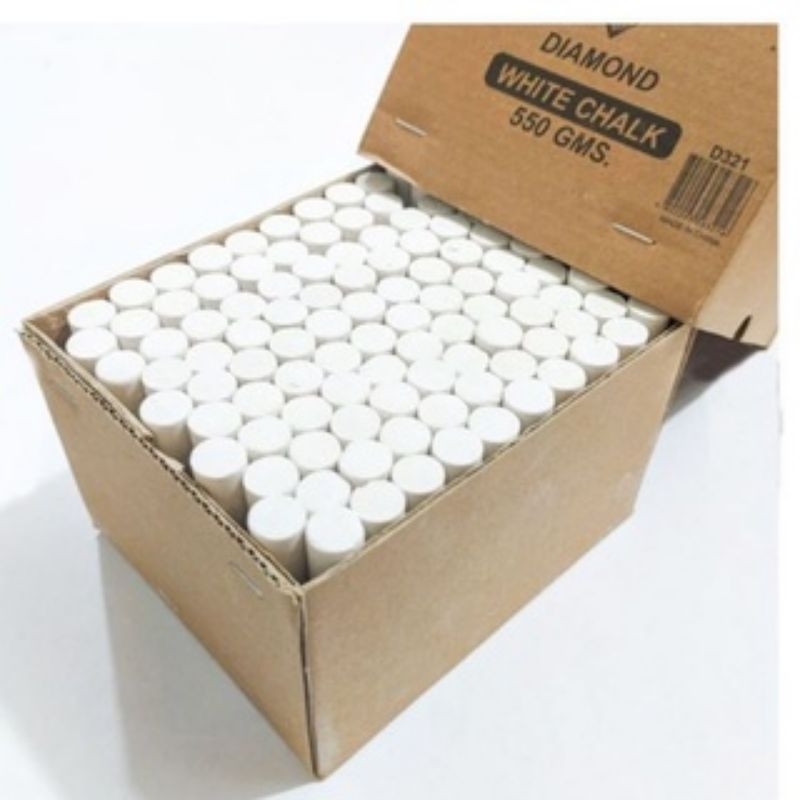 White Chalk / Enamel Chalk sold per box | Shopee Philippines