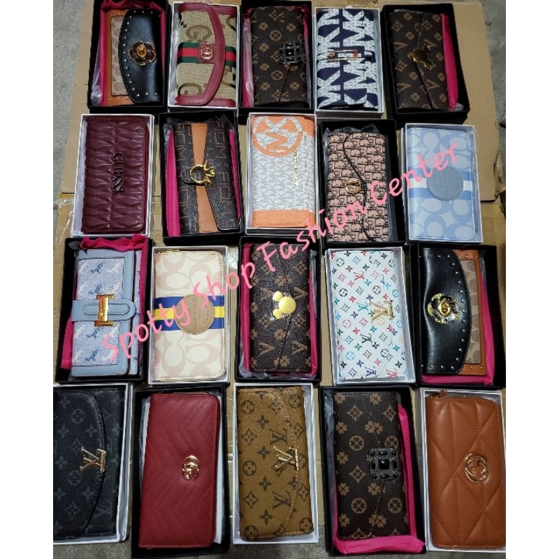 Assorted Long wallets 10/20/50pcs | Shopee Philippines