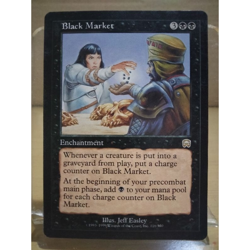 Magic: The Gathering(MTG) Card Black Market Mercadian Masques | Shopee ...