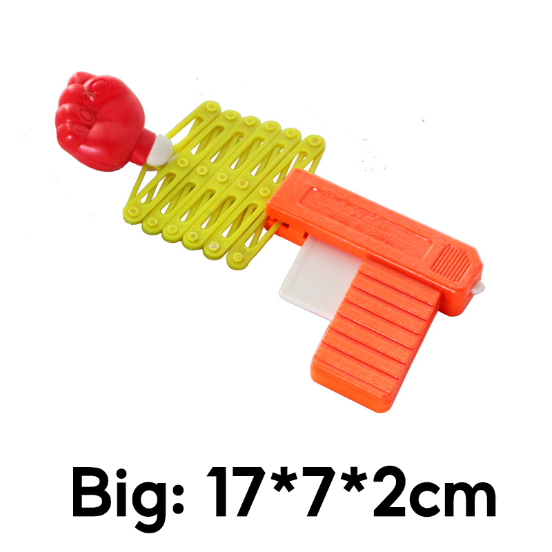 Telescopic fist gun toy Weird Toys for kids Spring gun tricky toy Prank ...