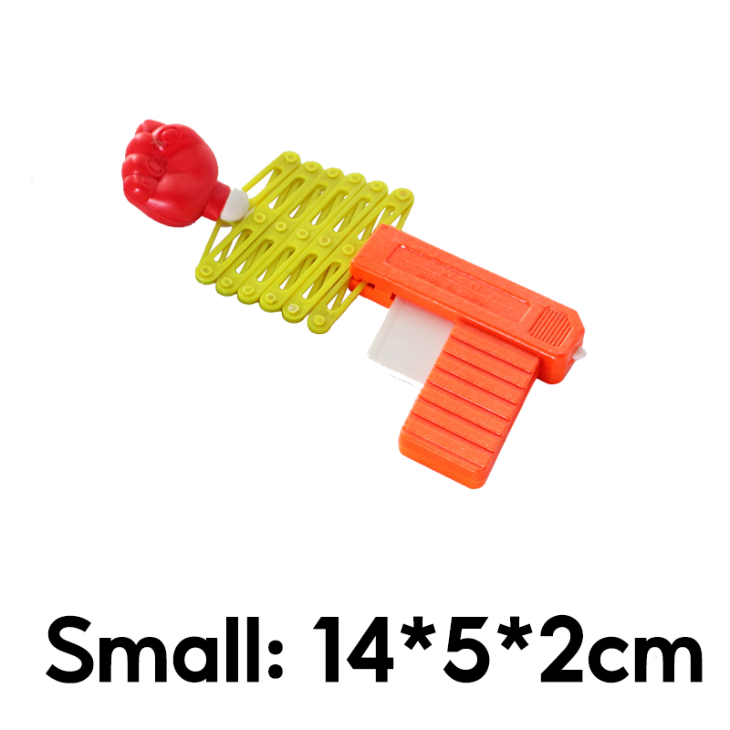 Telescopic fist gun toy Weird Toys for kids Spring gun tricky toy Prank ...