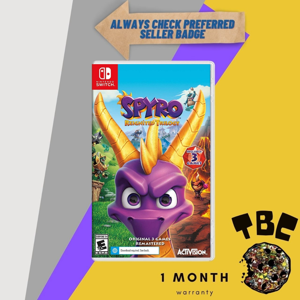 Spyro Reignited Trilogy - Nintendo Switch [US] | Shopee Philippines