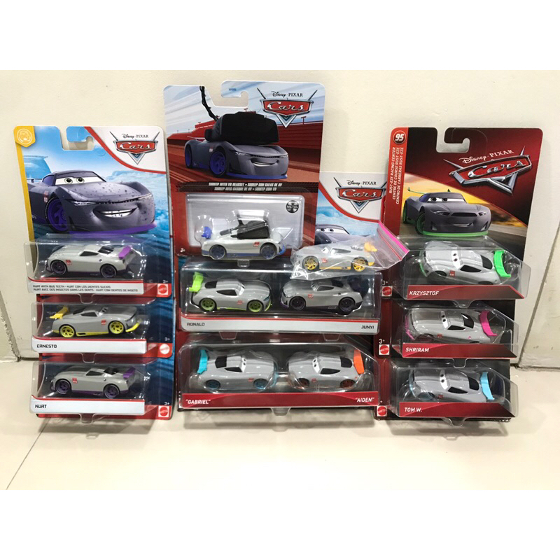 Disney Cars Trainees Complete set of 12 Diecast Toys | Shopee Philippines