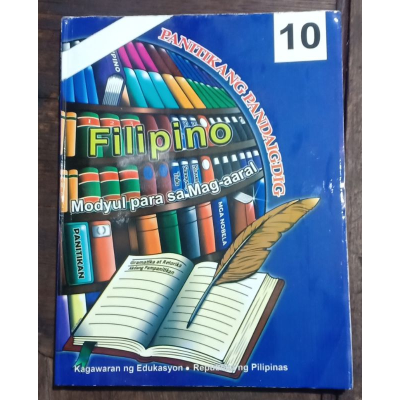 Filipino modyul para sa mag aaral grade 10 | Shopee Philippines