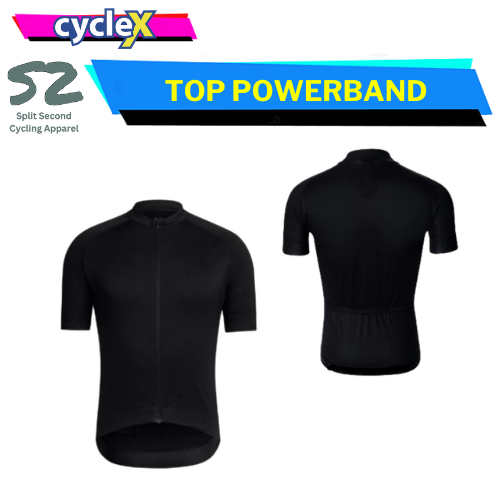 Cyclex Limited Edition Customize Cycling Jersey Plain MTB Powerband Drifit Top Full Zipper 101 ...