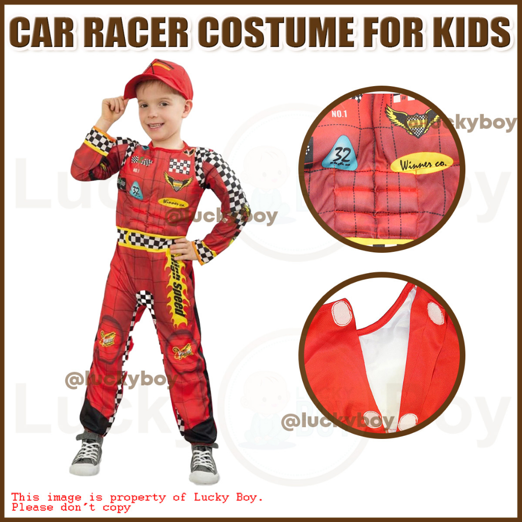 Car Racer Costume for Kids | Shopee Philippines