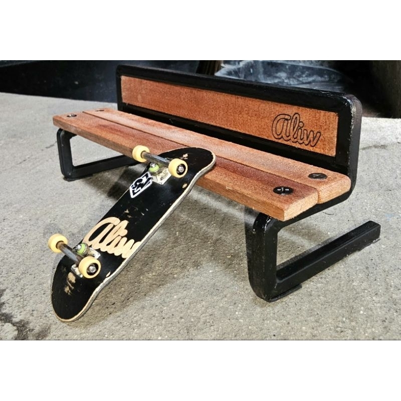 Aliw fingerboard wood bench. | Shopee Philippines