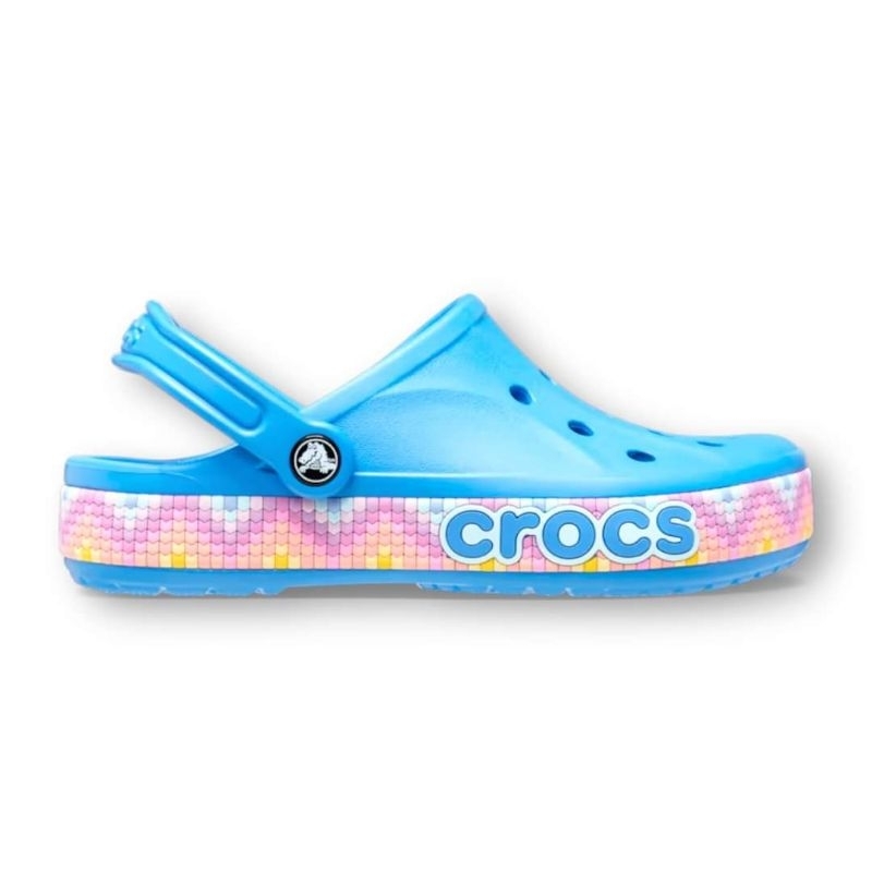 Crocs bayaband chevron band clog (unisex) | Shopee Philippines