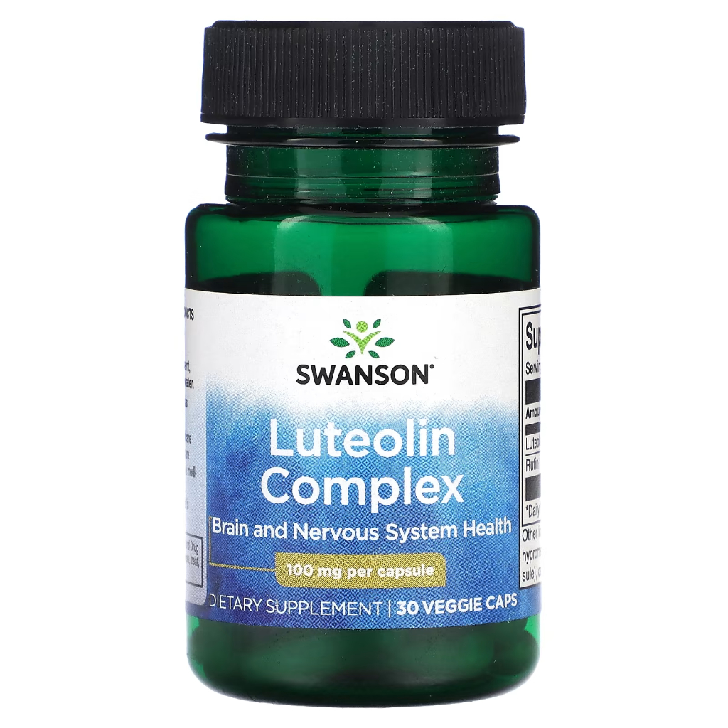 Swanson, Luteolin Complex, 100 mg, 30 Veggie Caps | Shopee Philippines