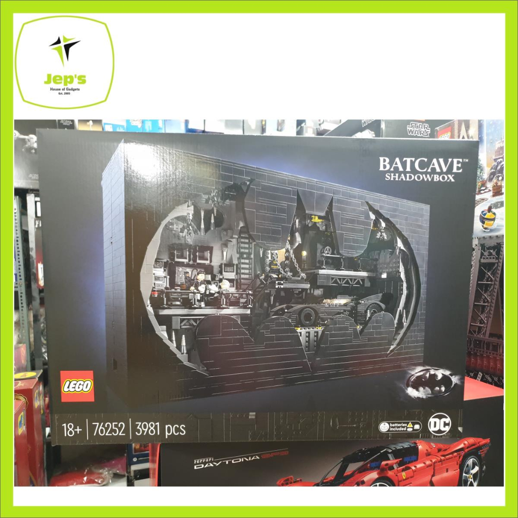 Lego DC 76252 Batcave Shadow Box (2023) | Shopee Philippines
