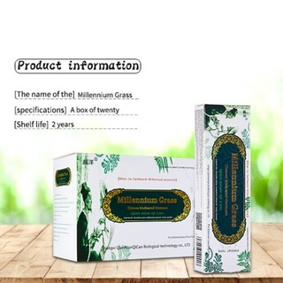 100% Authentic Millennium Grass Chinese Medicated Ointment Cream Pain ...