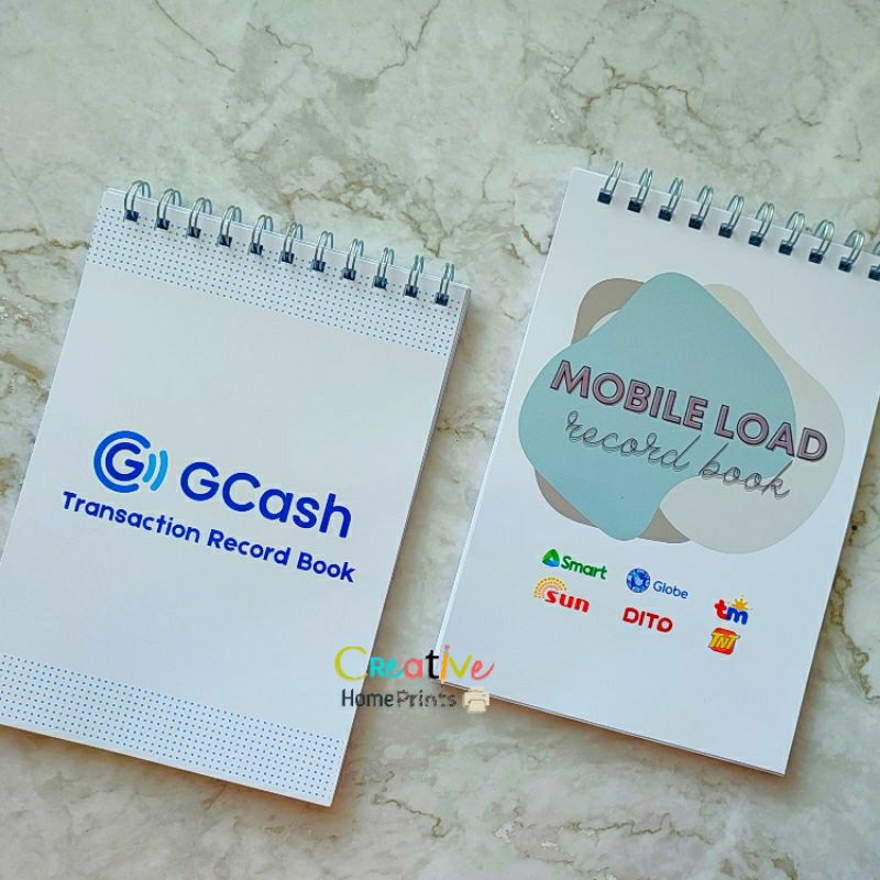 GCash Transaction Book / Mobile Load Tracker | Shopee Philippines