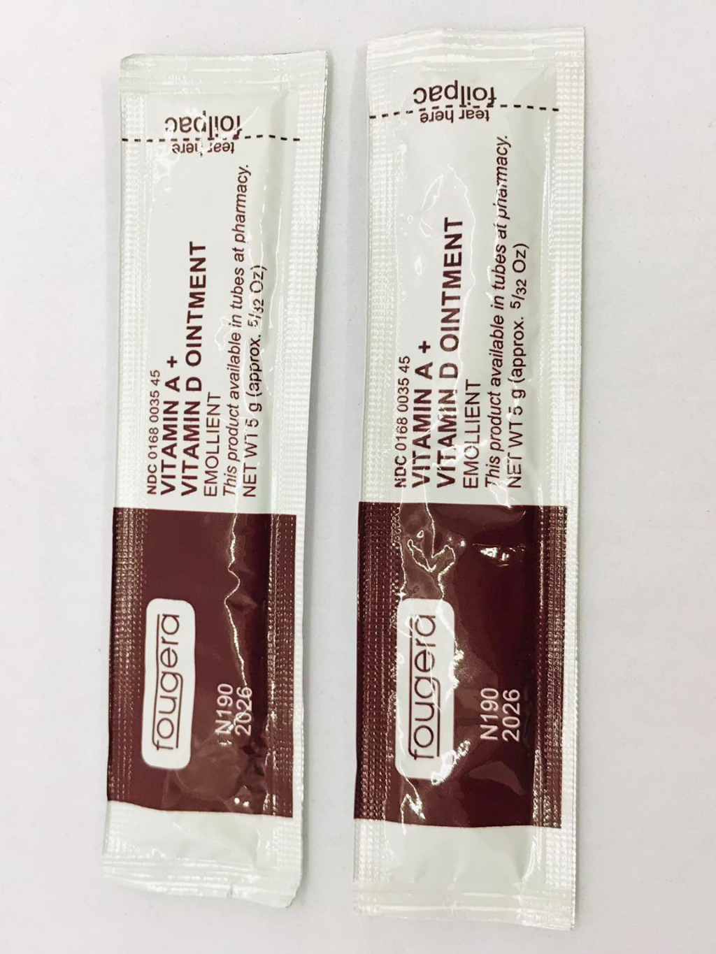 The 2nd Block Fougera Ointment Vitamin A and D 5g | Shopee Philippines