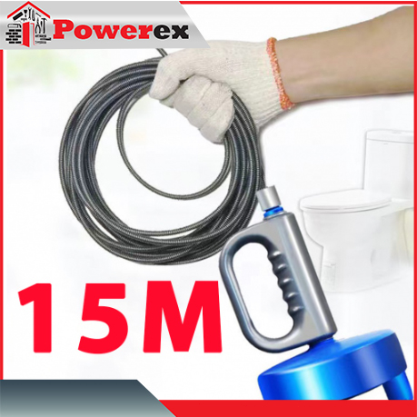 Drain Unblocker Tool Clog Flexible Auger Snake Sewer Pumbling Sink ...