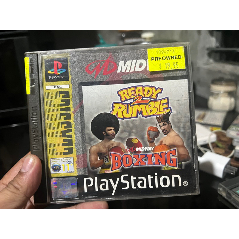 PS1 ORIGINAL READY TO RUMBLE BOXING | Shopee Philippines