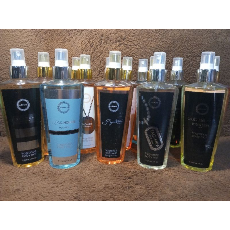 ARMAF FRAGRANCE BODY MIST - 250 ML | Shopee Philippines