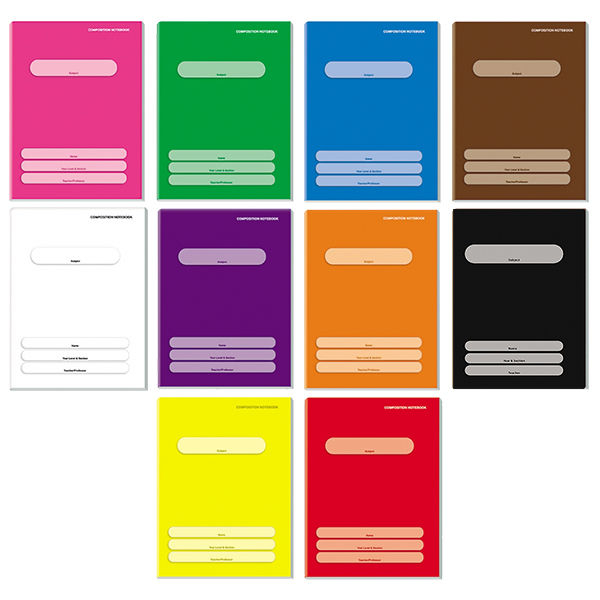Orions Color Coding Composition Notebook Set of 10 | Shopee Philippines