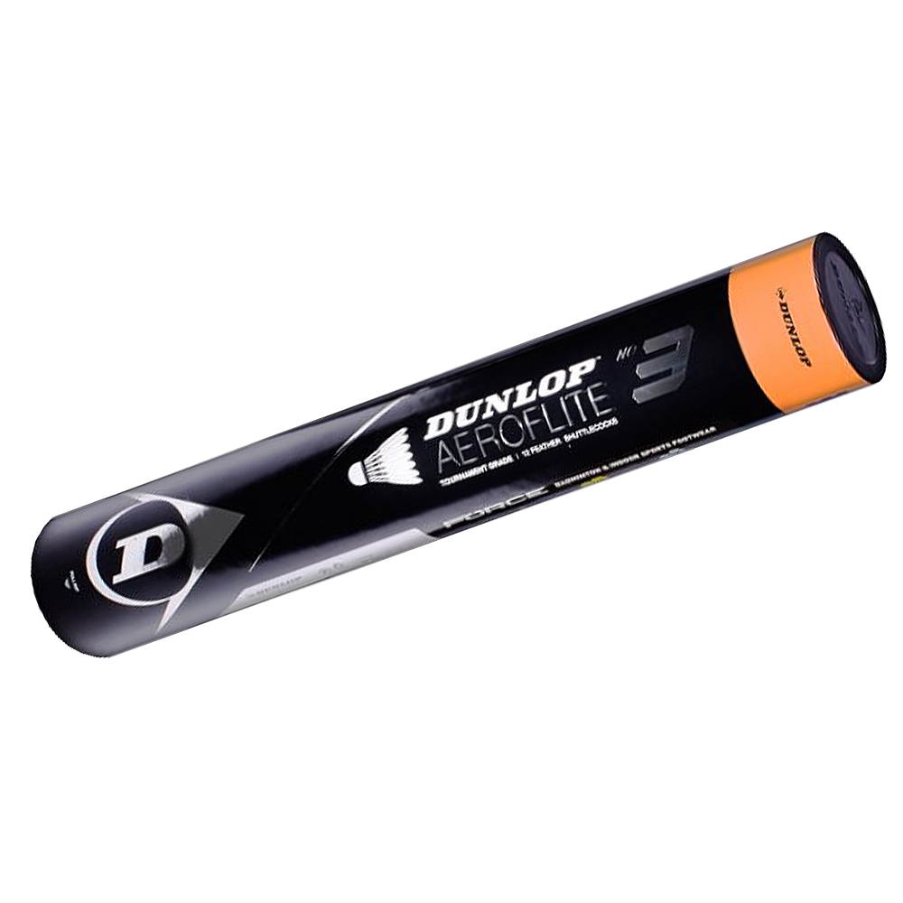 Dunlop Feather Shuttlecock Aeroflite No. 3 (12pcs) | Shopee Philippines