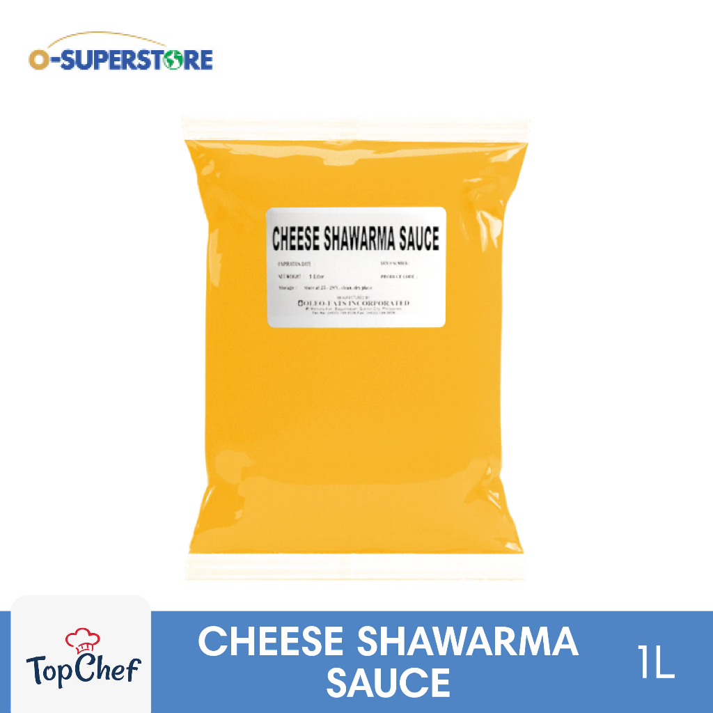TopChef Cheese Shawarma Sauce 1L | Shopee Philippines