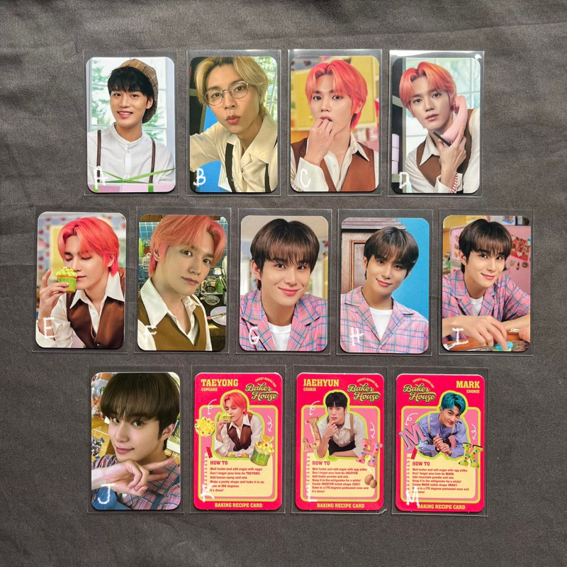 NCT 127 - Baker House Sweet Baking Day MD - Recipe Card Pack Photocard | Shopee Philippines