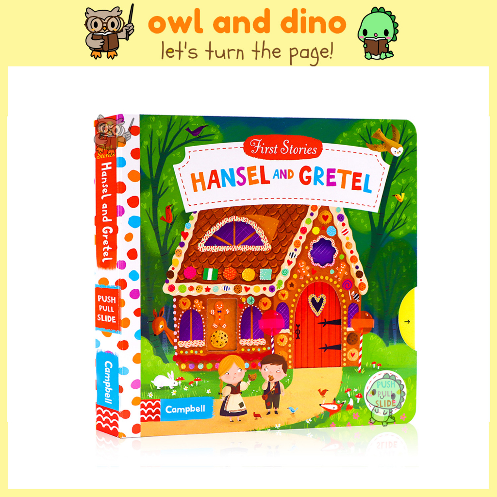 First Stories: Hansel & Gretel (Interactive Board Book) | Shopee ...