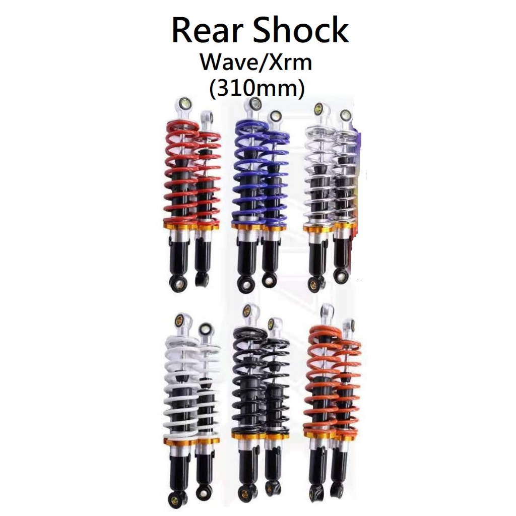 Rear Shock - XRM /Wave (310mm) | Shopee Philippines