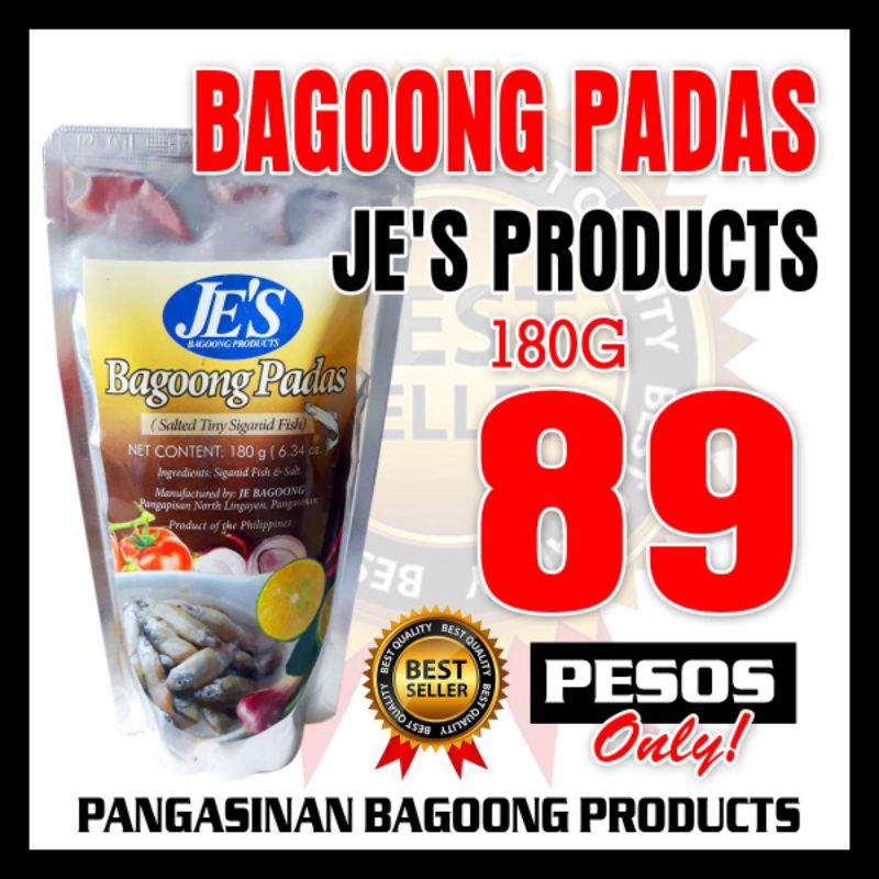 Pangasinan Bagoong Padas (Salted Fish Ginamos) from Lingayen Pangasinan ...