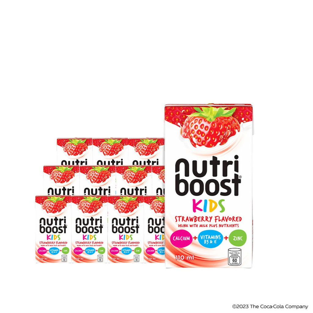 Nutriboost Strawberry 110ML Pack of 12 | Shopee Philippines