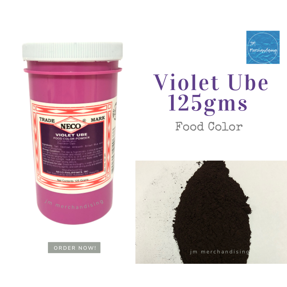 NECO Violet Ube Food Color 125gms | Shopee Philippines