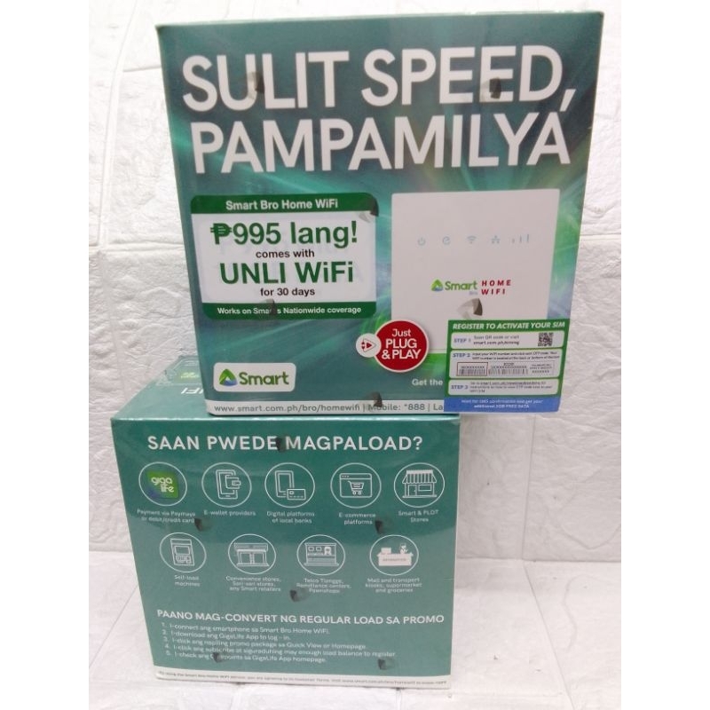 SMART BRO HOME WIFI MODEM (R051) COMES WITH UNLI WIFI FOR 30 DAYS | Shopee Philippines