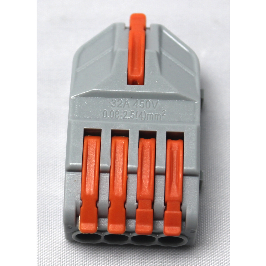 Universal Compact Wire Connector Splitter Quick Electrical Cable Splice Terminal Block 421