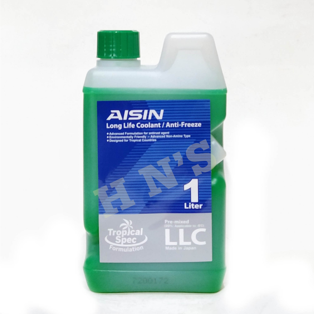AISIN Tropical Spec Long Life Coolant - Green 1L ( 1 Liter ) | Shopee ...