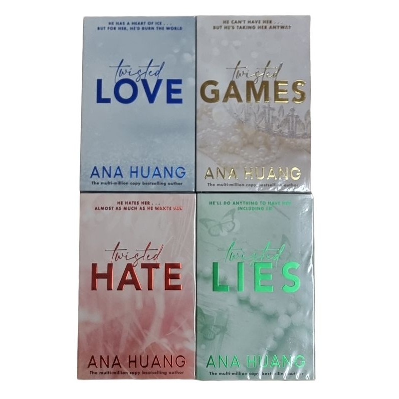 UK EDITION The Twisted Series (Twisted Love, Twisted Games, Twisted Hate, Twisted Lies) by Ana ...