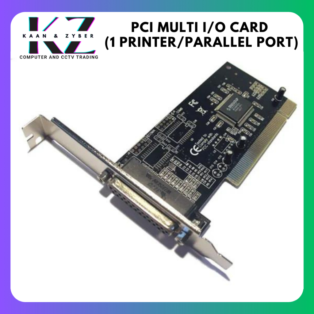 PCI MULTI I/O CARD (1 PRINTER/PARALLEL PORT) | Shopee Philippines