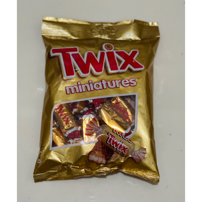 MARS Miniatures / SNICKERS Miniatures / TWIX Miniatures (15 pcs) - 150g ...