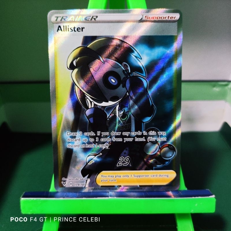 Pokemon TCG - Allister Full Art | Shopee Philippines