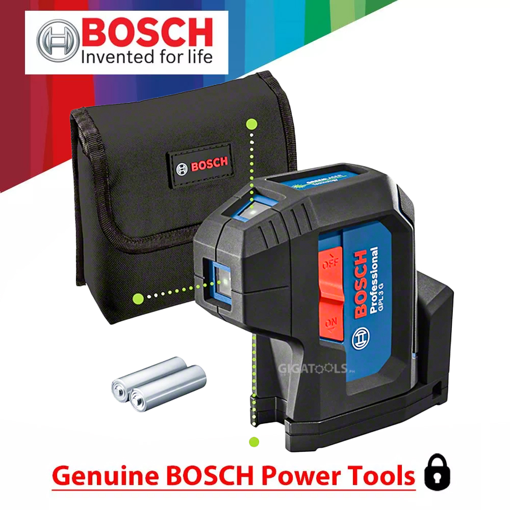 Bosch GPL 3G Three Point Laser Level | Shopee Philippines