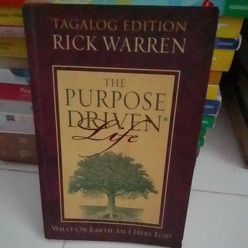 PURPOSE DRIVEN LIFE(TAGALOG VERSION) | Shopee Philippines